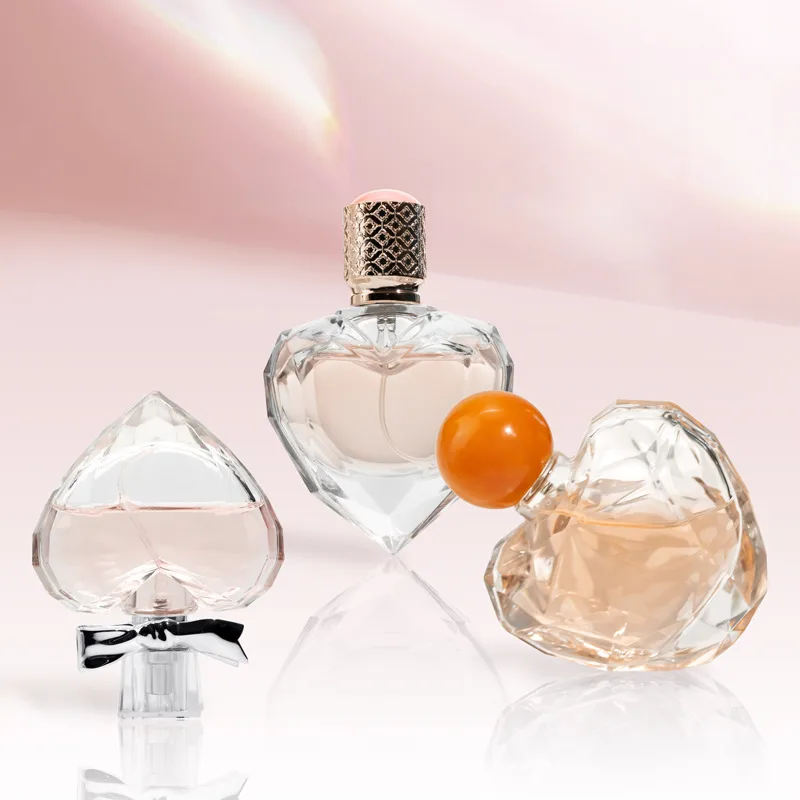 50ml 100ml Heart Shaped Perfume Bottle